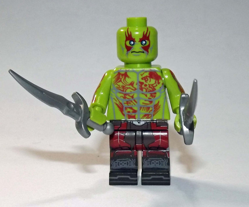 Drax Comic Version Guardians of the Galaxy Minifigure | minifigureoutlet
