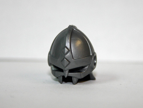 Gladiator Knight Helmet Silver for Minifigures (style 6) | minifigureoutlet