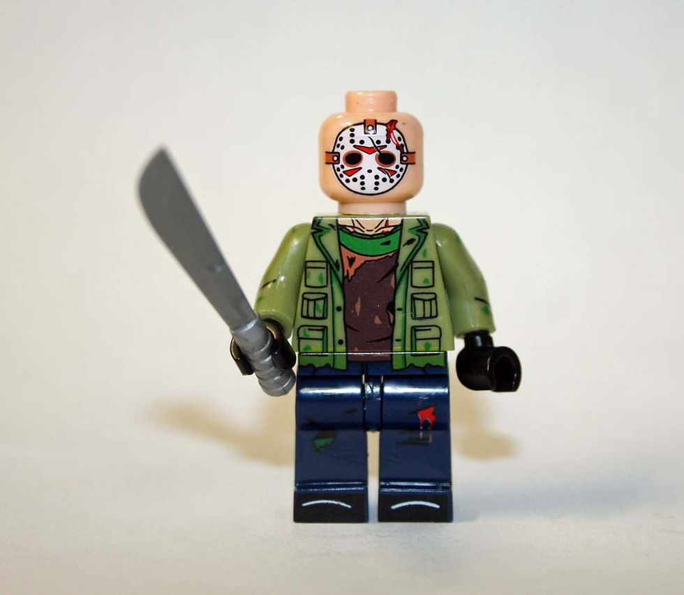 Jason Friday the 13th With Machete Movie Monster Horror Minifigure ...