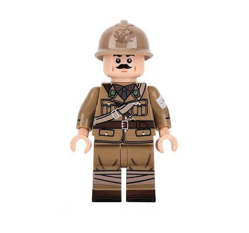 French Army Medic Soldier WW2 Minifigure | minifigureoutlet