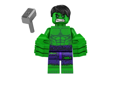 Hulk smash Minifigure | minifigureoutlet