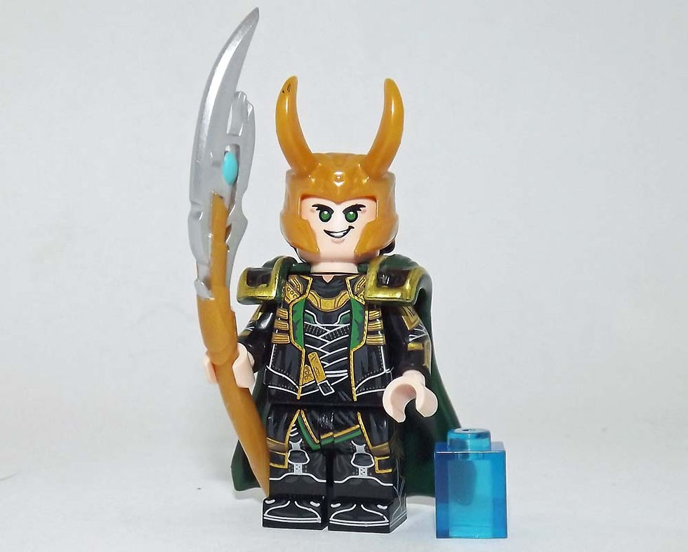 Loki Deluxe TV Show Minifigure | minifigureoutlet
