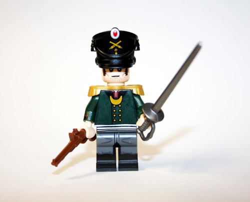Russian Artillery Officer Napoleonic War Waterloo Minifigure ...