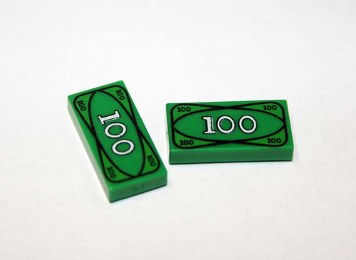Dollar Cash set of 2 brick pieces | minifigureoutlet
