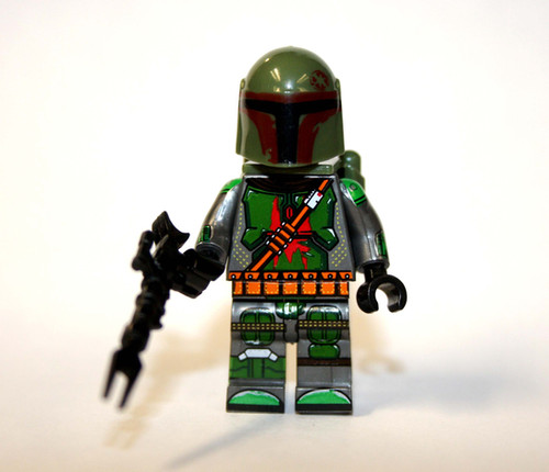 Deathwatch Mandalorian Green Star Wars Minifigure | minifigureoutlet