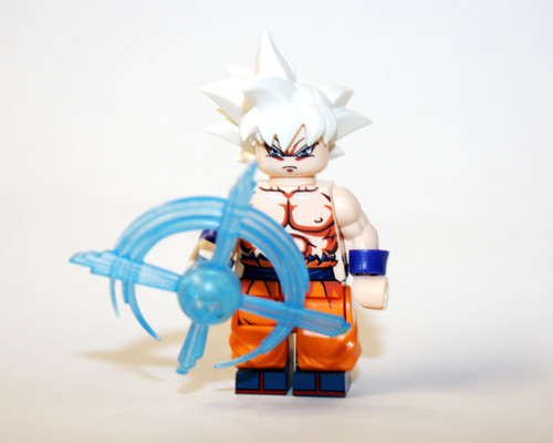 Goku Ultra Instinct Dragon Ball Super Z WM Minifigure | minifigureoutlet