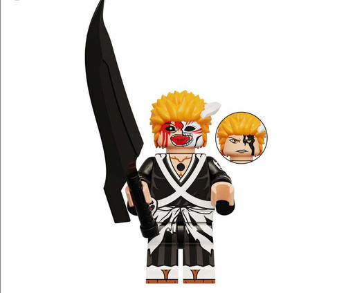 Ichigo Kurosaki Cartoon TV Show Anime Bleach Minifigure | minifigureoutlet