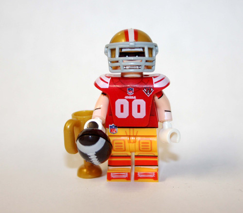 San Francisco 49ers Football NFL Player Minifigure | minifigureoutlet
