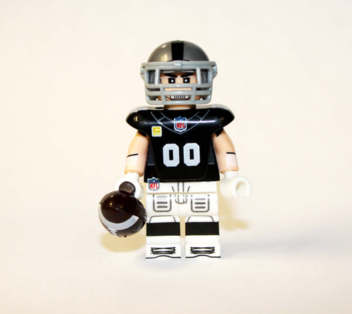 Las Vegas Raiders V2 Football NFL Player Minifigure | minifigureoutlet