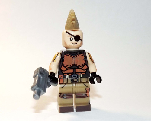Battlehawk Mohawk Mad Max soldier Fortnite Game Minifigure ...