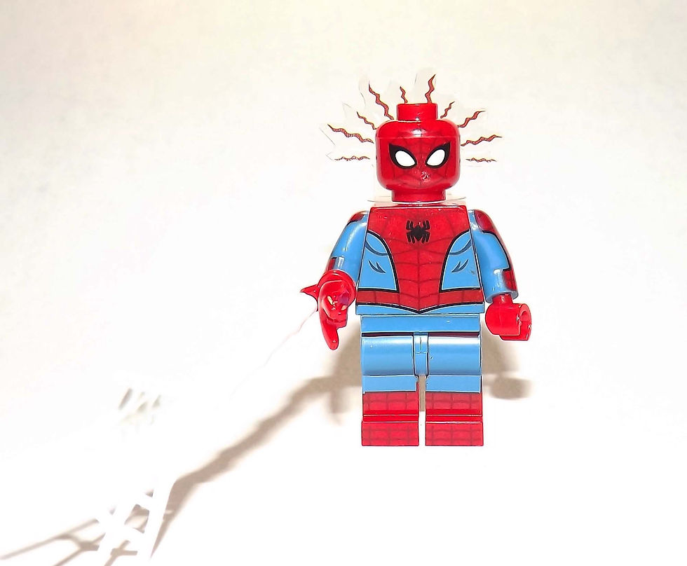 Spider-Man Classic with Spidey Sense Minifigure | minifigureoutlet