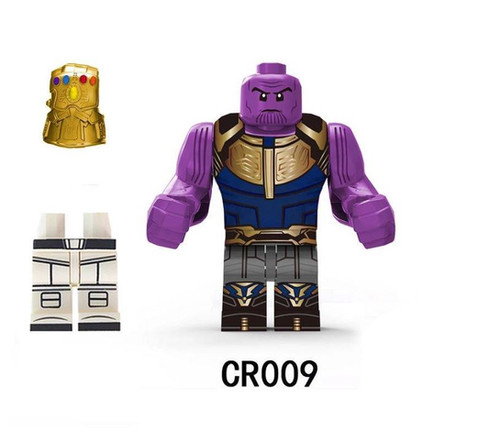 Thanos Medium D Marvel with Thing part Minifigure | minifigureoutlet