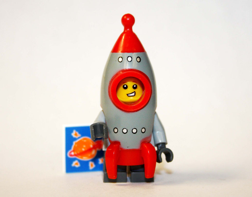 Rocket Boy Space suit Boy cartoon Minifigure | minifigureoutlet