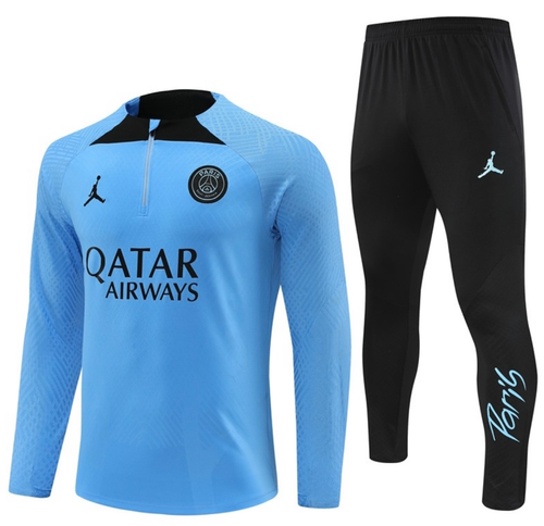 PSG BLUE QUARTER ZIP TRACKSUIT | Kitlab