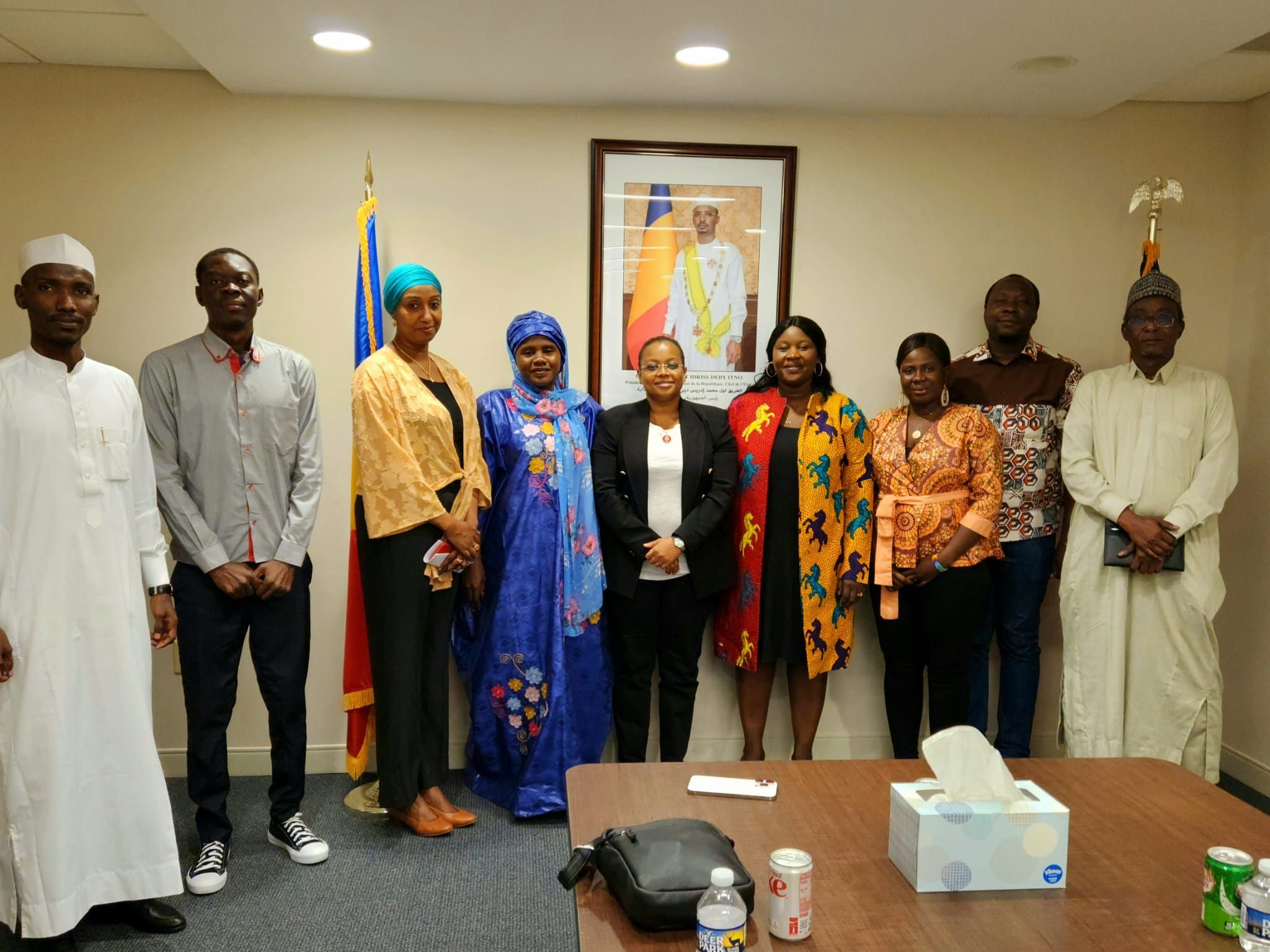 Young Chadians from the YALI Mandela Washington Program 2023 were ...