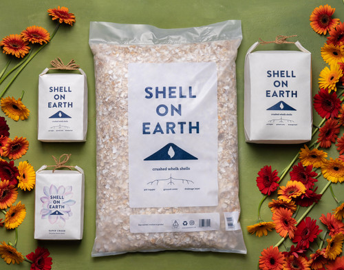 Crushed Whelk Shells - Large bag (approx 11Kg) | shellonearth