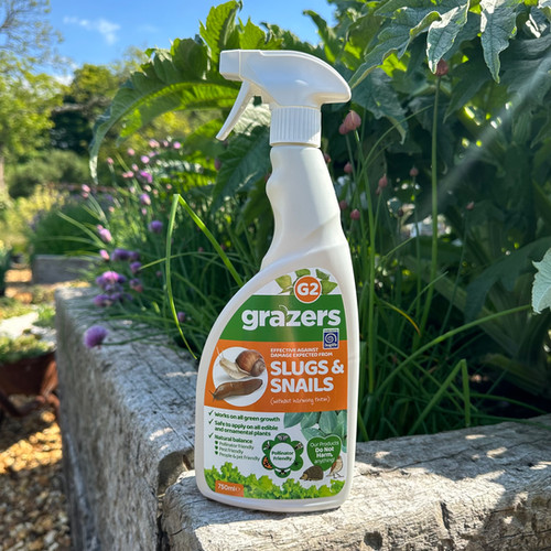 Grazers Pest Control Spray for Slugs & Snails 750ml | shellonearth