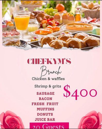 Brunch package | The Chef Kym