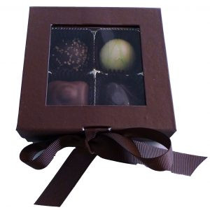 4 Piece Fancy Box | Mariette Chocolates