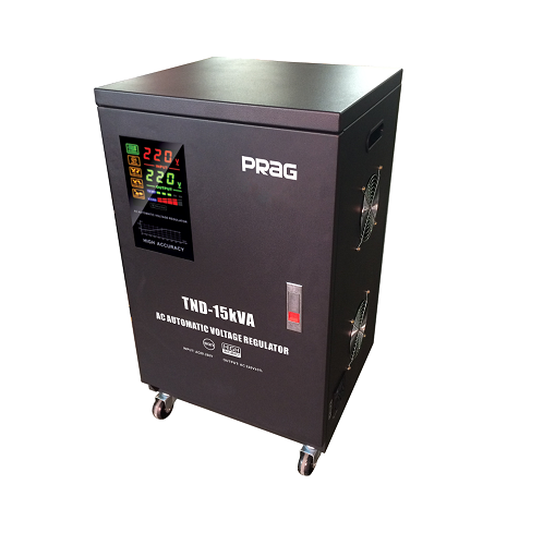 Prag 15KVA Servo Voltage Stabilizer (80-260V) | Rendex Technologies