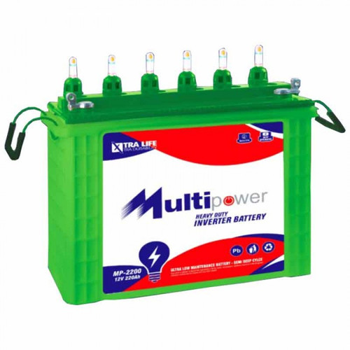 Multipower Tubular Battery 220Ah 12V | Rendex Technologies