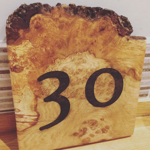 Wooden house numbers | Woodcutter Creations