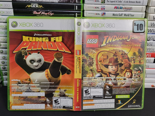 lego indiana jones and kung fu panda combo | RetroHeadGameStore