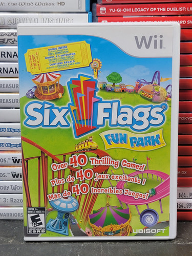 six flags fun park | RetroHeadGameStore