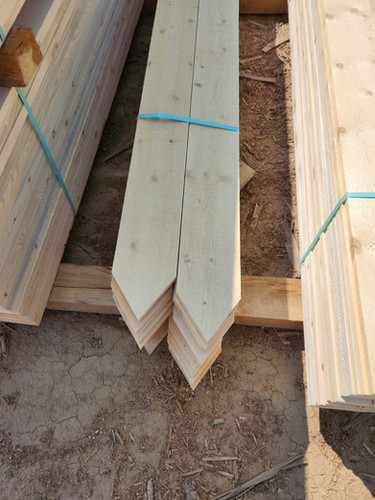 8' Security Pickets 1" Thick | CRAIG SAWMILL