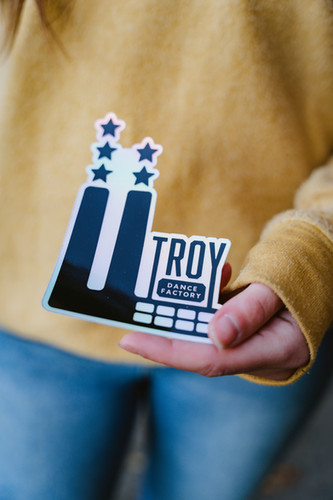 Factory Holographic Sticker | Troy Dance Factory,