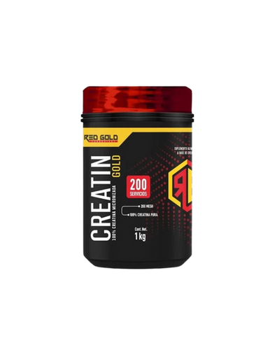 Red Gold Creatina Mono 1kg (200 Serv) | Creatina Monohidratada Pura ...