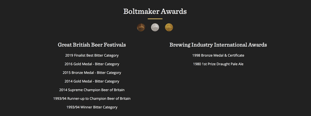 The story behind Timothy Taylor's Boltmaker's new name?