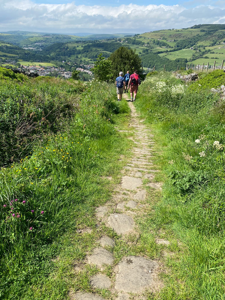 The Cragg Vale Coiners Walk from Christopher Goddard’s illustrated map