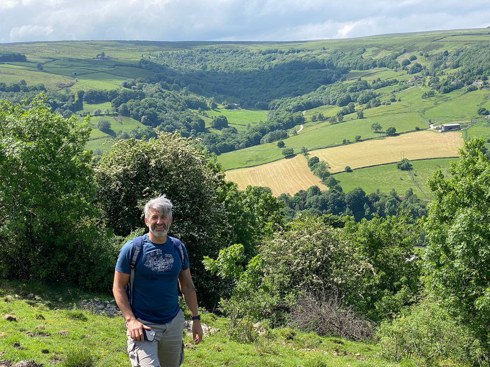 The Cragg Vale Coiners Walk from Christopher Goddard’s illustrated map