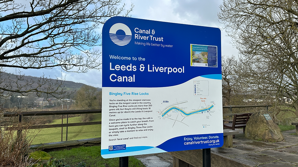 5 Rise Locks - one of the wonders of the waterways on the Leeds ...