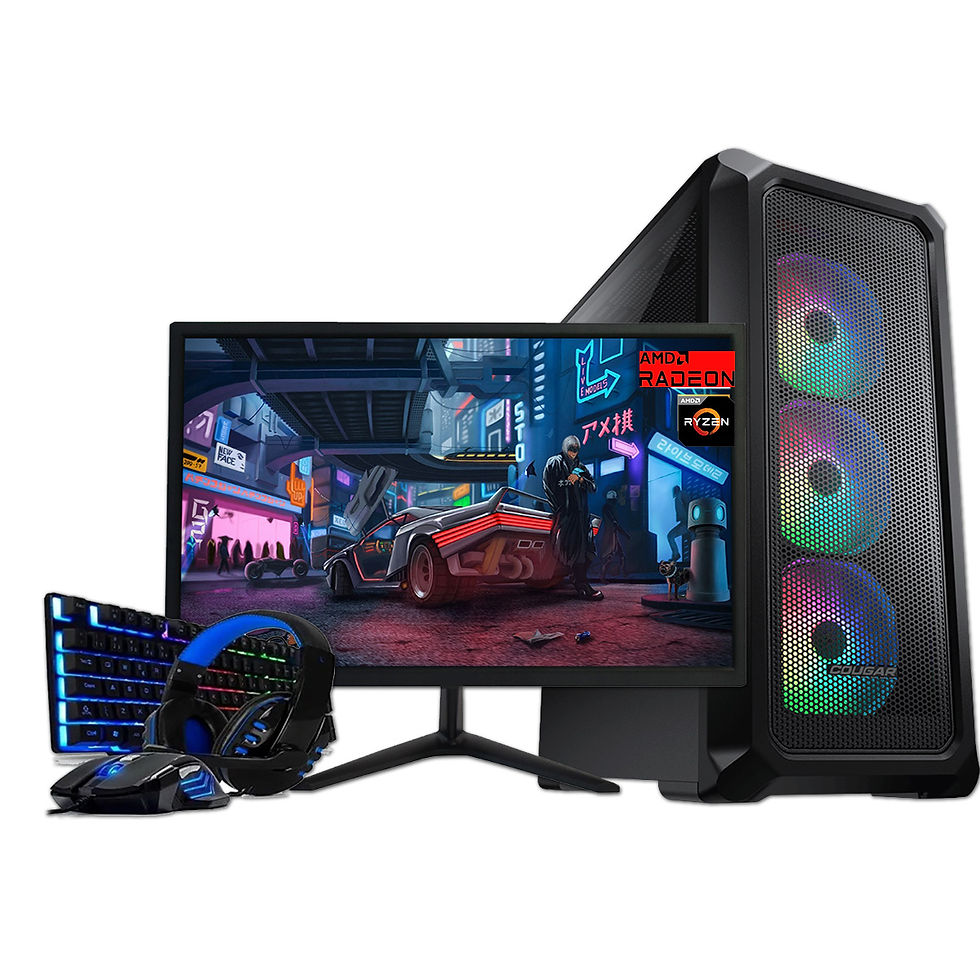 PCGAMER COMPLETA RYZEN 5 32GB RAM 500GB SSD | PCGAMER-UY