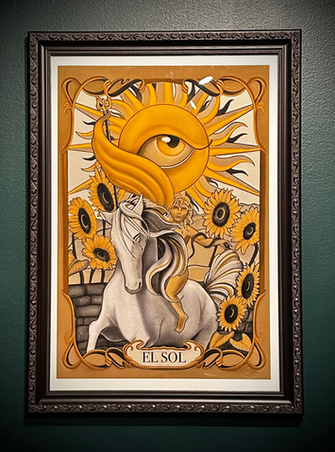 EL SOL - Tarot Card | NICO VASQUEZ ART