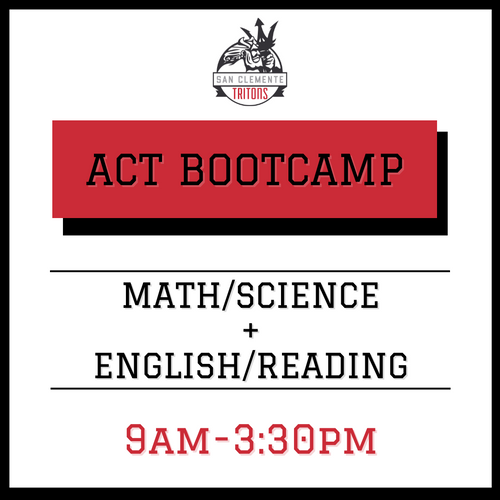 6/6/26 ACT Math/Science + English/Reading | SCHS PTSA