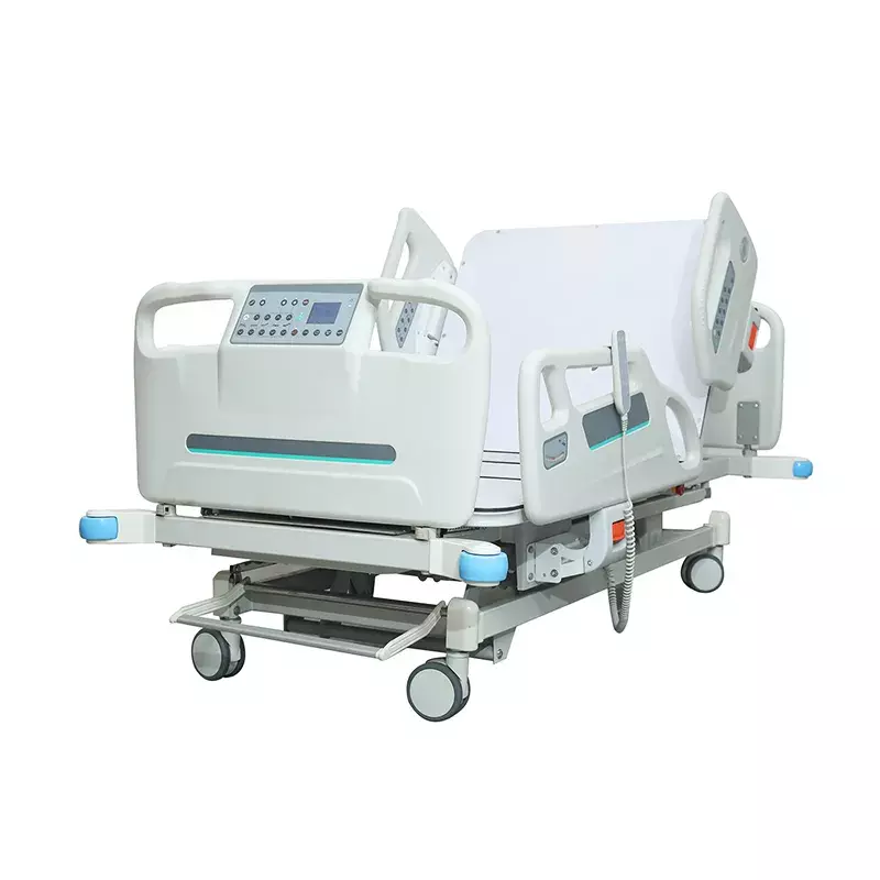 5-function Electric Icu Hospital Bed | Hospital Medical Bed/wheelchair ...