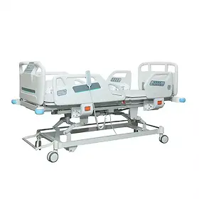 5-function Electric Icu Hospital Bed | Hospital Medical Bed/wheelchair ...