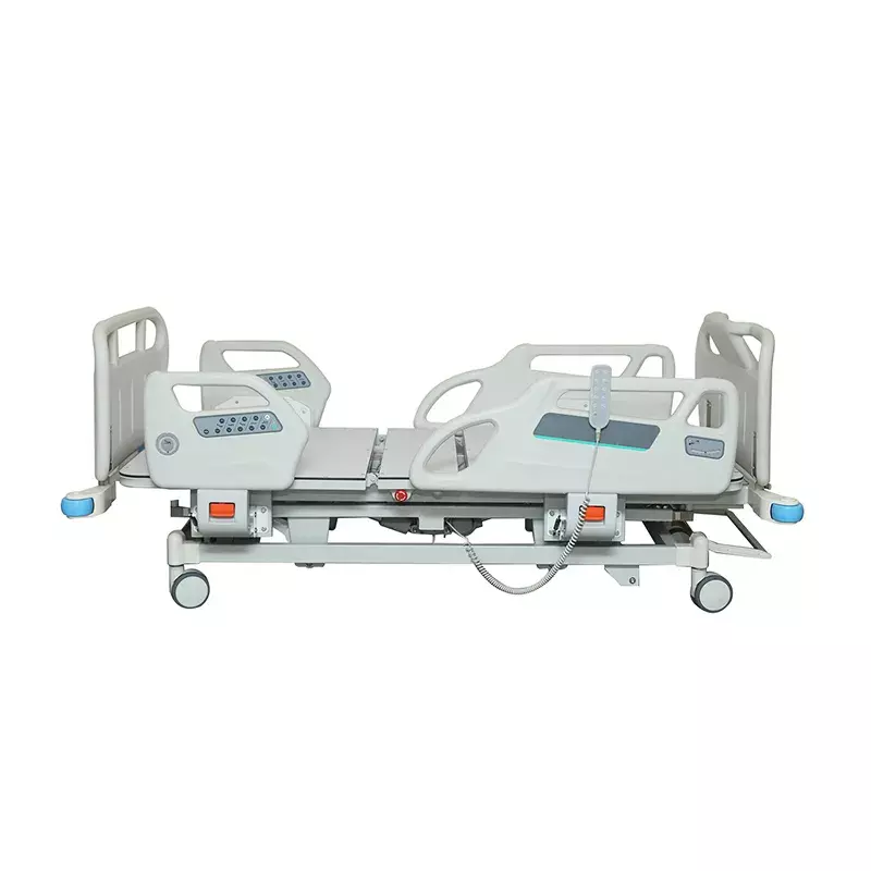 5-function Electric Icu Hospital Bed | Hospital Medical Bed/wheelchair ...