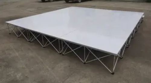 White Glossy Stage Panel | Dreams Decor