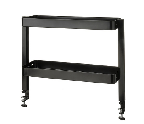 VATTENKAR Desktop shelf, black, 19 3/8"x5 7/8" | Betterday Guam