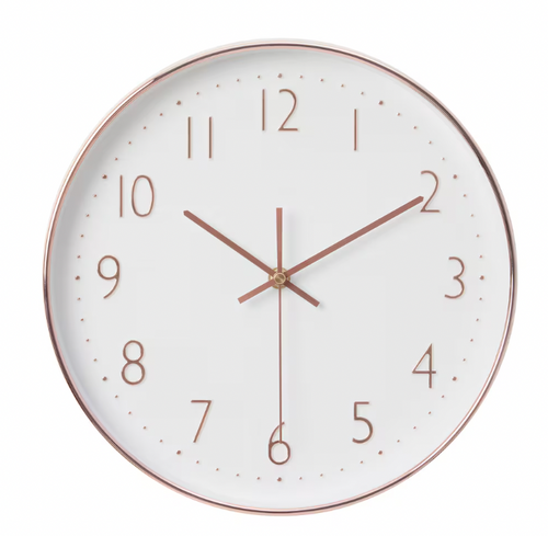 JANKIG Wall clock, copper color | Betterday Guam