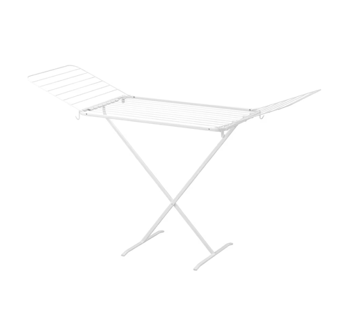 MULIG Drying rack, indoor/outdoor, white | Betterday Guam