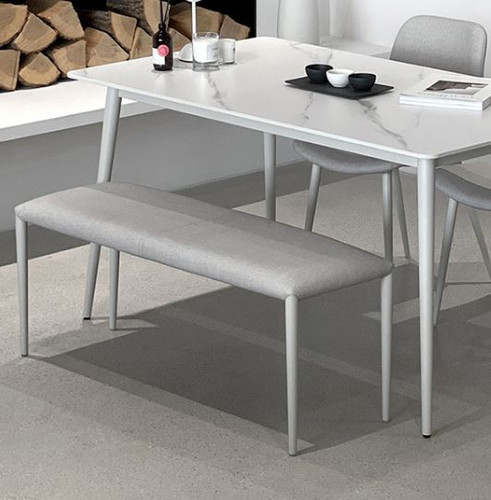 DELPHI bench, light-gray, 43 2/8x15x18 " | Betterday Guam