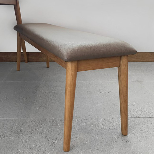 MILK CARAMEL bench, rubberwood/brown, 52x14 5/8x18 4/8 " | Betterday Guam
