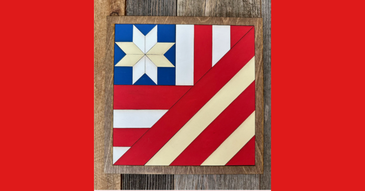 Getting Crafty - Patriotic Flag Barn Quilt | Sept. 2 | LaClare Creamery