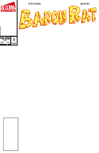 Baron Rat #1 (Blank Cover Variant) | Alterna Comics