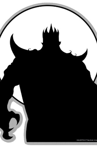 STICKER: Metallic Eclipse King Cryptid | Alterna Comics